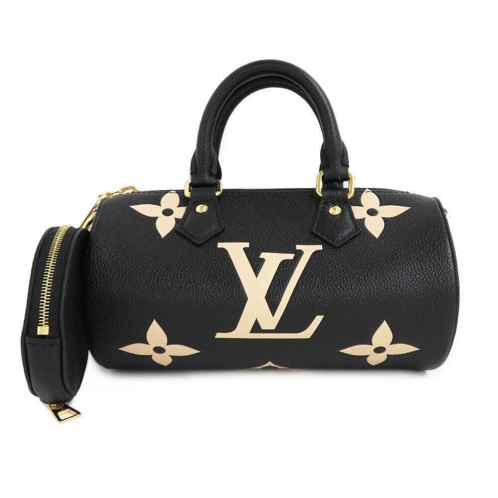 Louis Vuitton Papillon Bb Monogram Empreinte Black Be… - Gem